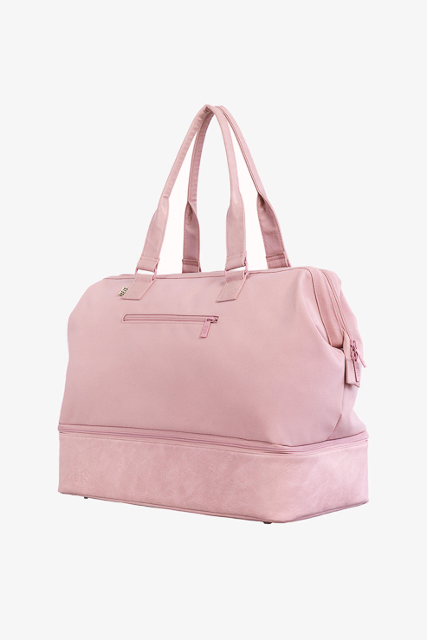 BÉIS 'The Weekender' in Atlas Pink - Weekender Travel Bag in Pink