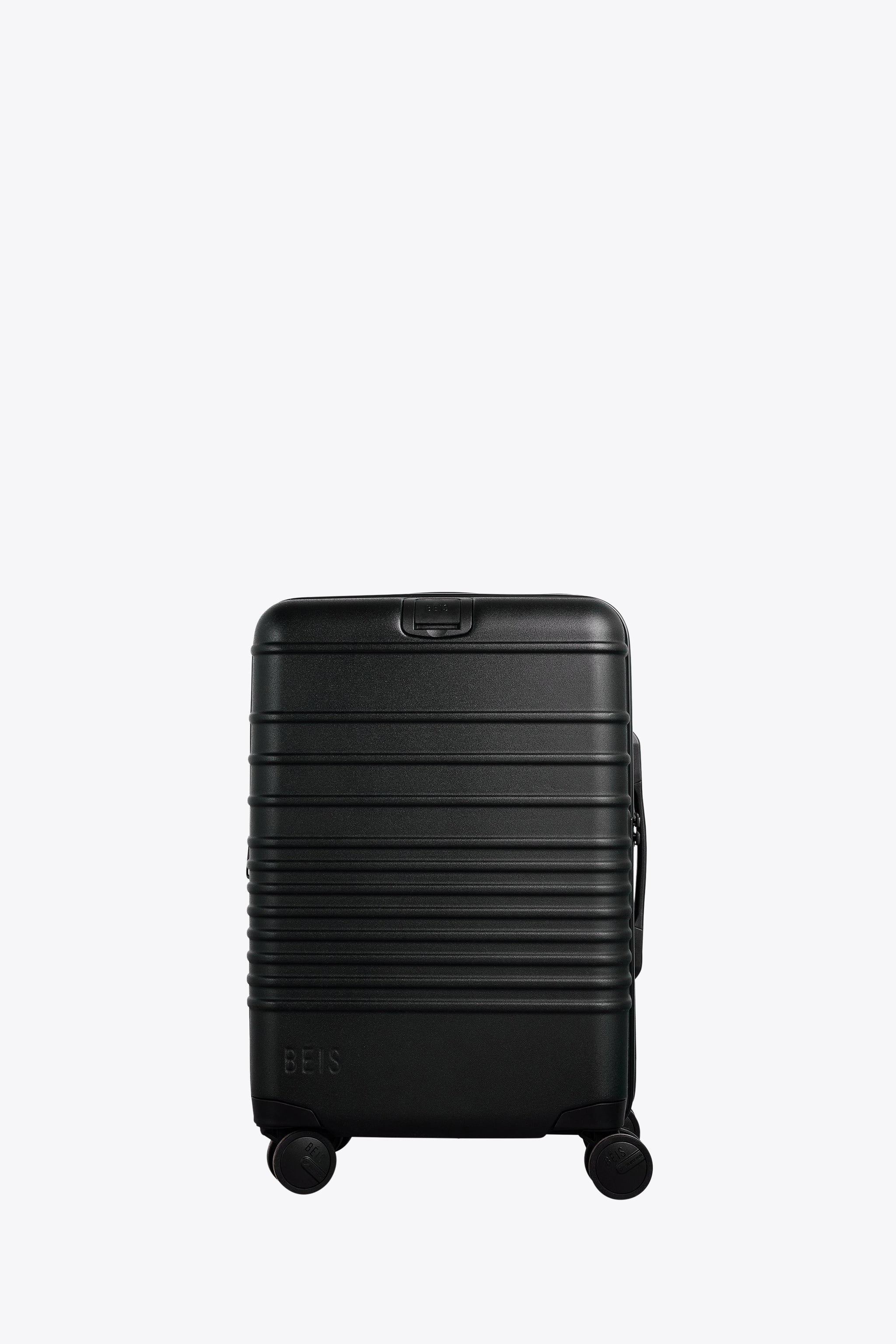 BÉIS 'The Carry-On Roller' in Black - 21" Carry On Rolling Luggage ...