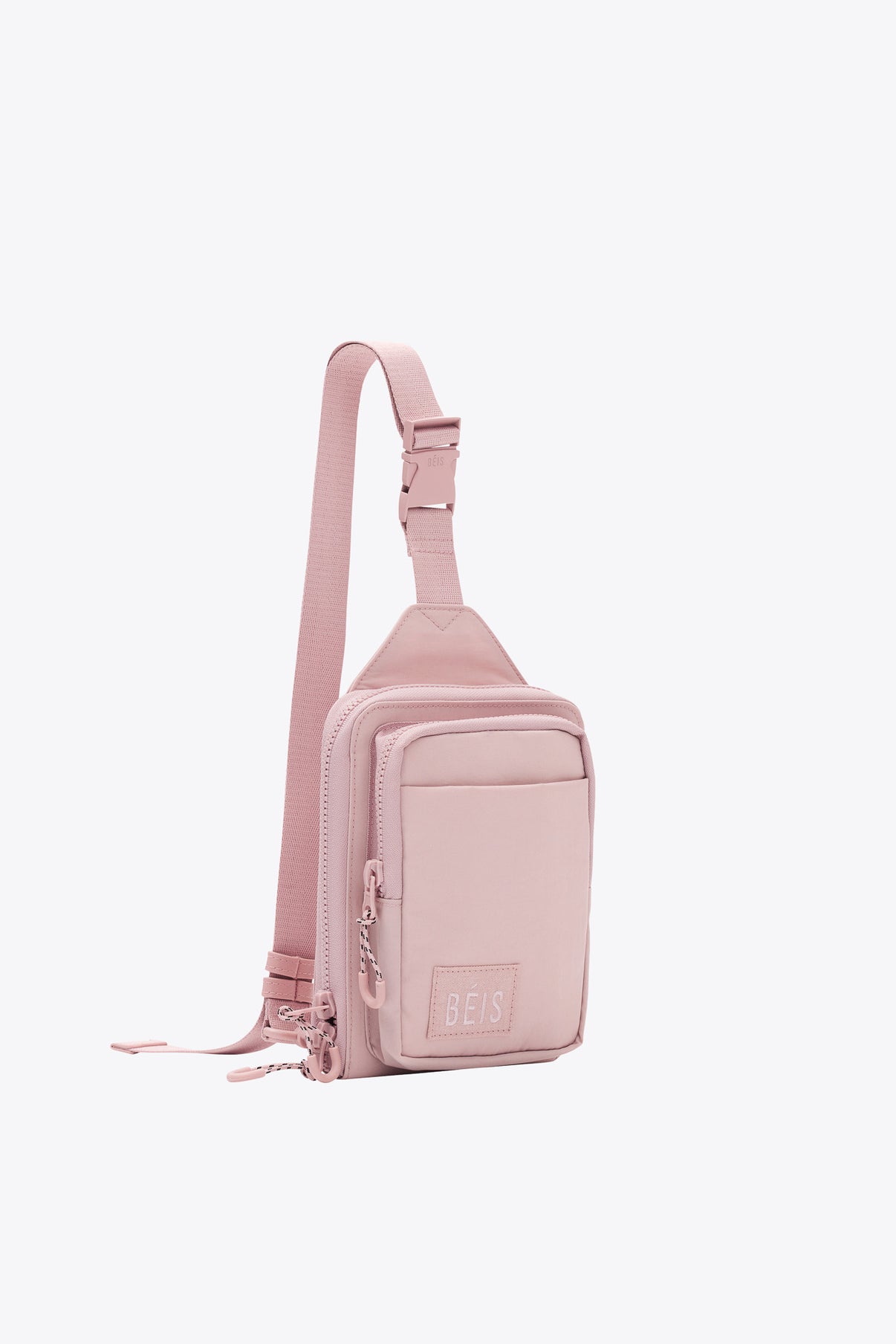 BÉIS 'The Sport Sling' in Atlas Pink - Pink Crossbody Athletic Gym Bag ...