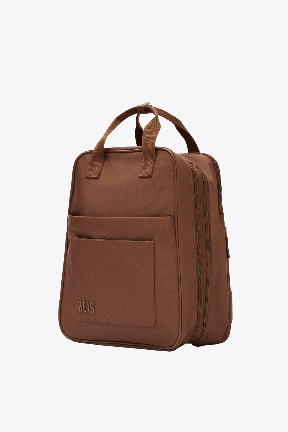 BÉIS 'The Expandable Backpack' in Maple - Expandable Travel Backpack In ...