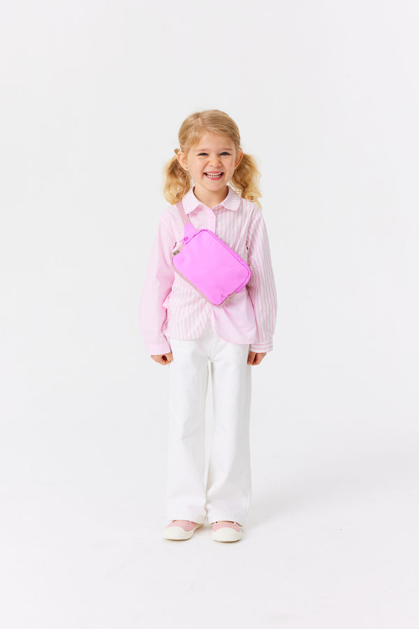 BÉIS 'The Kids Backpack' in Atlas Pink - Best Travel Backpack For Kids ...