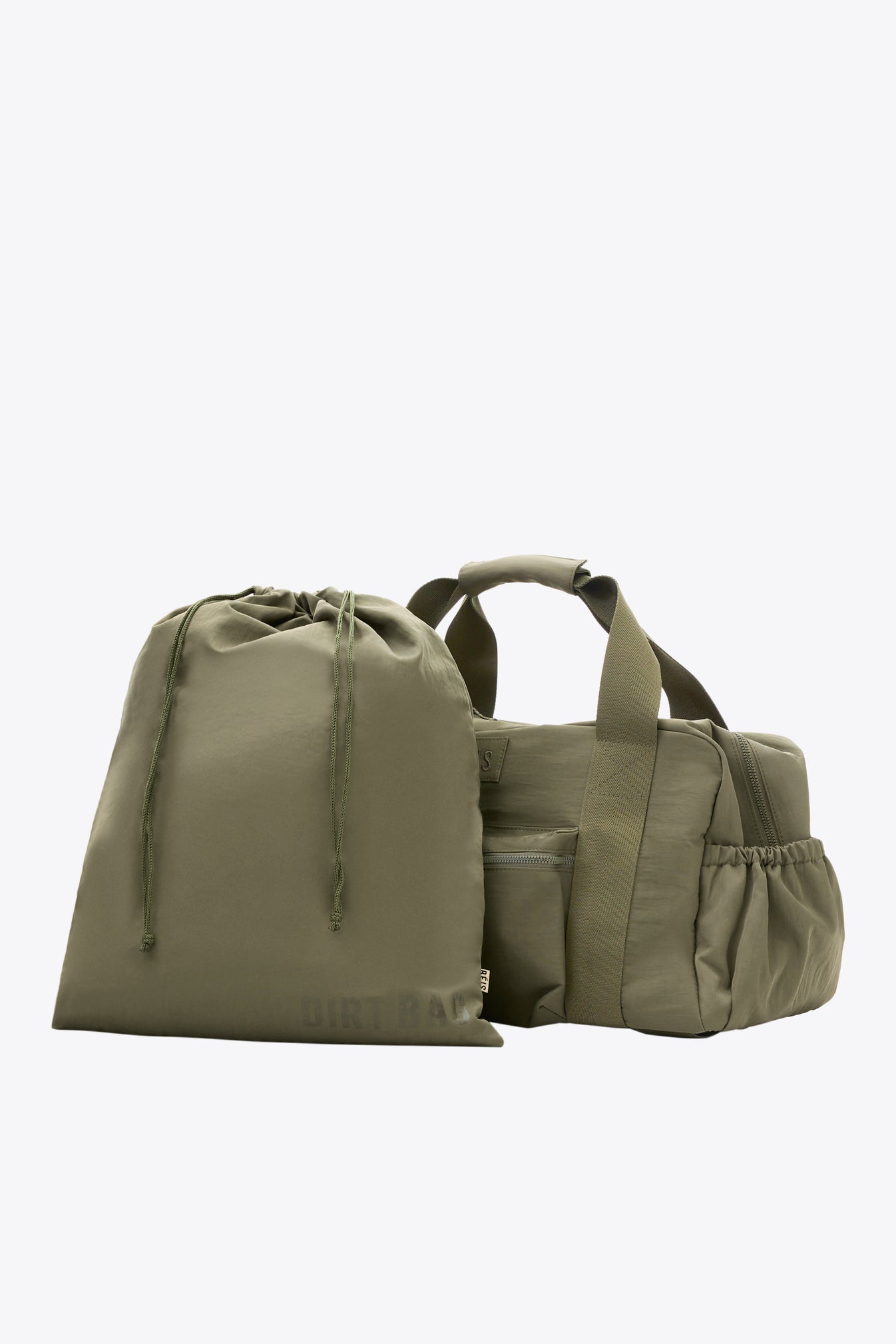 BÉIS 'The Sport Duffle Backpack' in Olive - Olive Green Sport Duffle ...