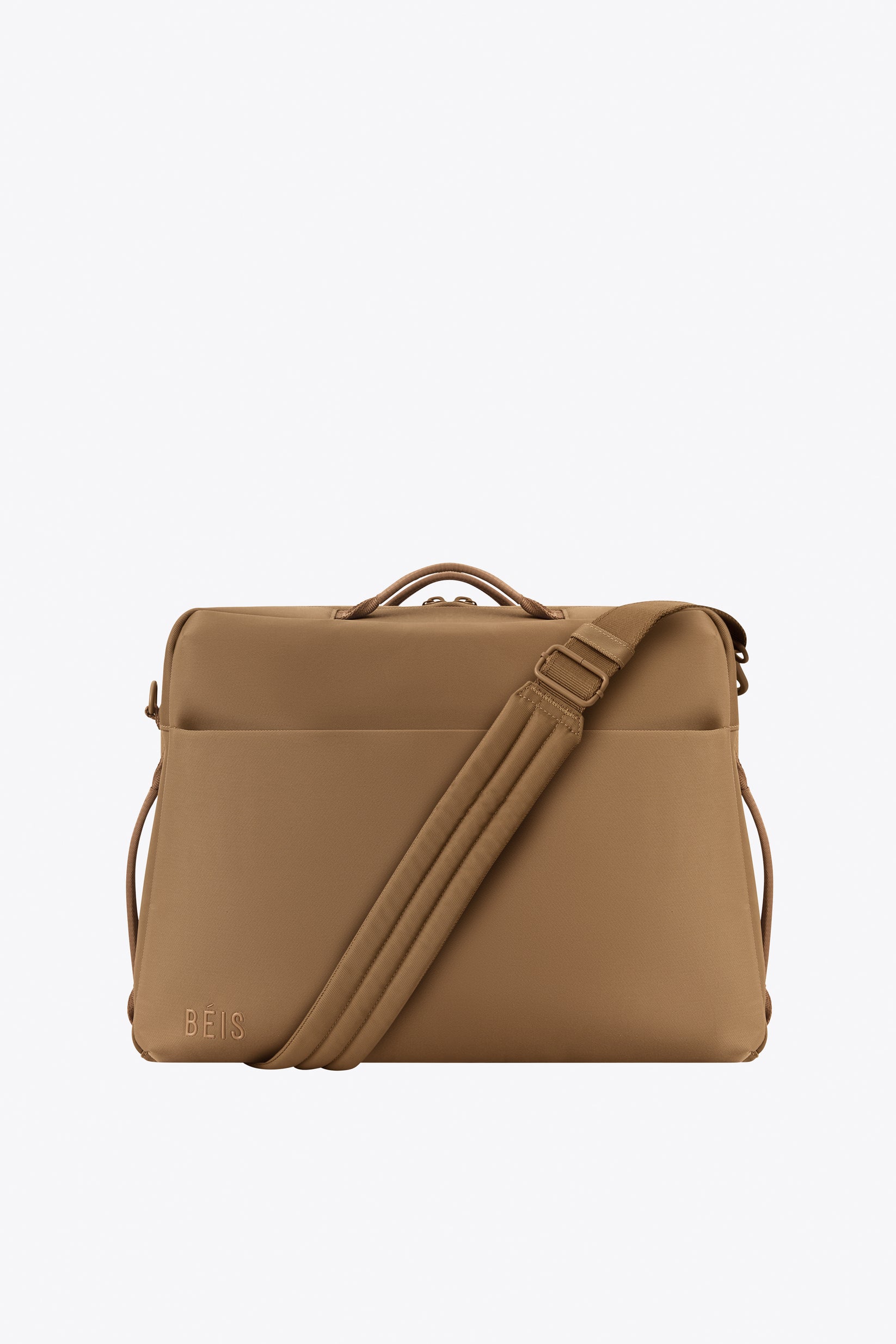 BÉIS 'The Ultimate Travel Duffle' in Camel - Personal Item Travel ...
