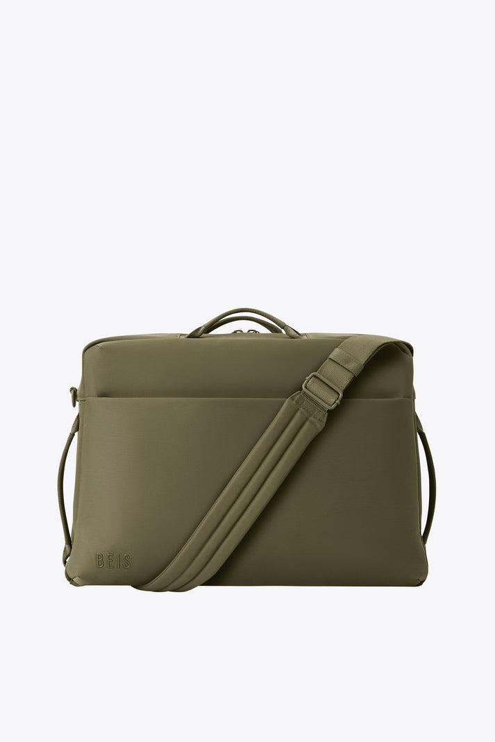 BÉIS 'The Ultimate Travel Duffle' in Olive - Personal Item Travel ...