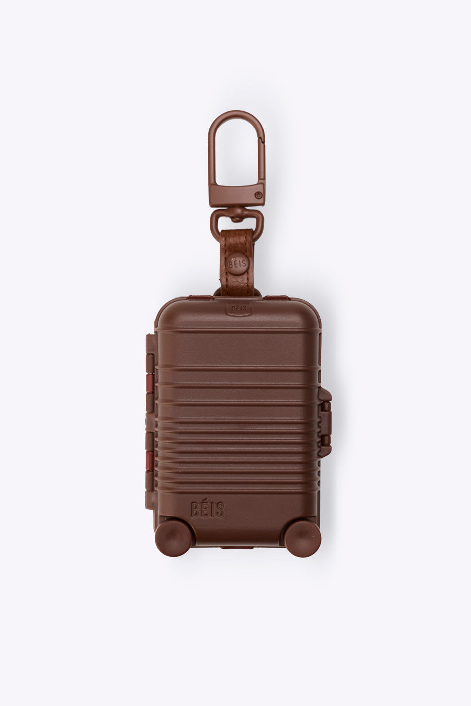 BÉIS 'The Micro Roller Charm' in Maple - Mini Luggage Charm for Cards ...