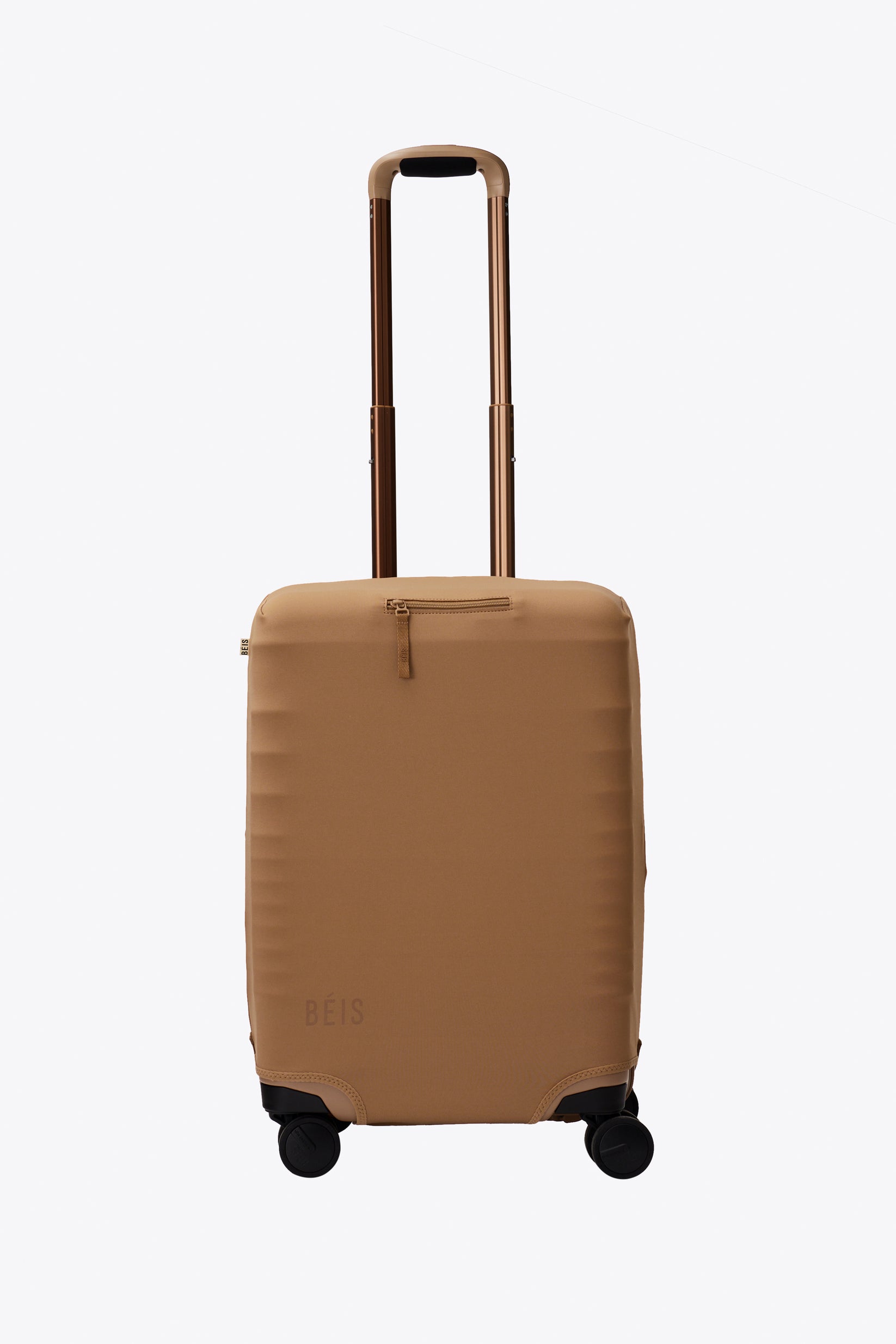 BÉIS 'The Carry-On Luggage Cover' in Camel - Carry On Luggage Cover ...