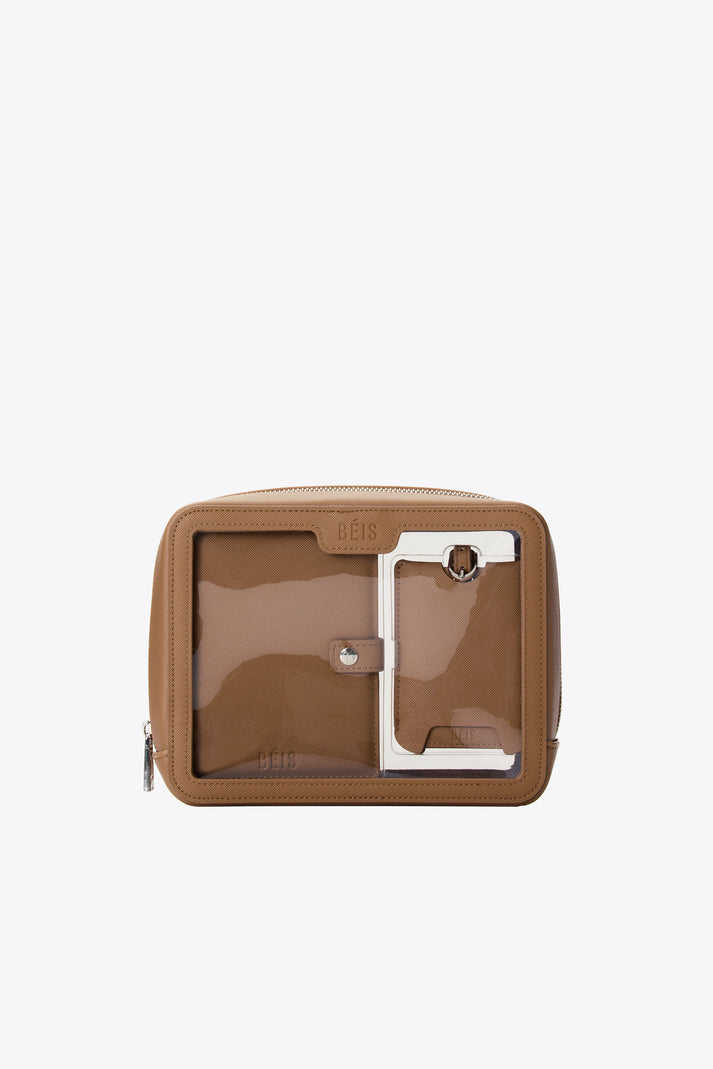 BÉIS 'The Luggage Tag & Passport Set' in Camel - Passport Holder ...