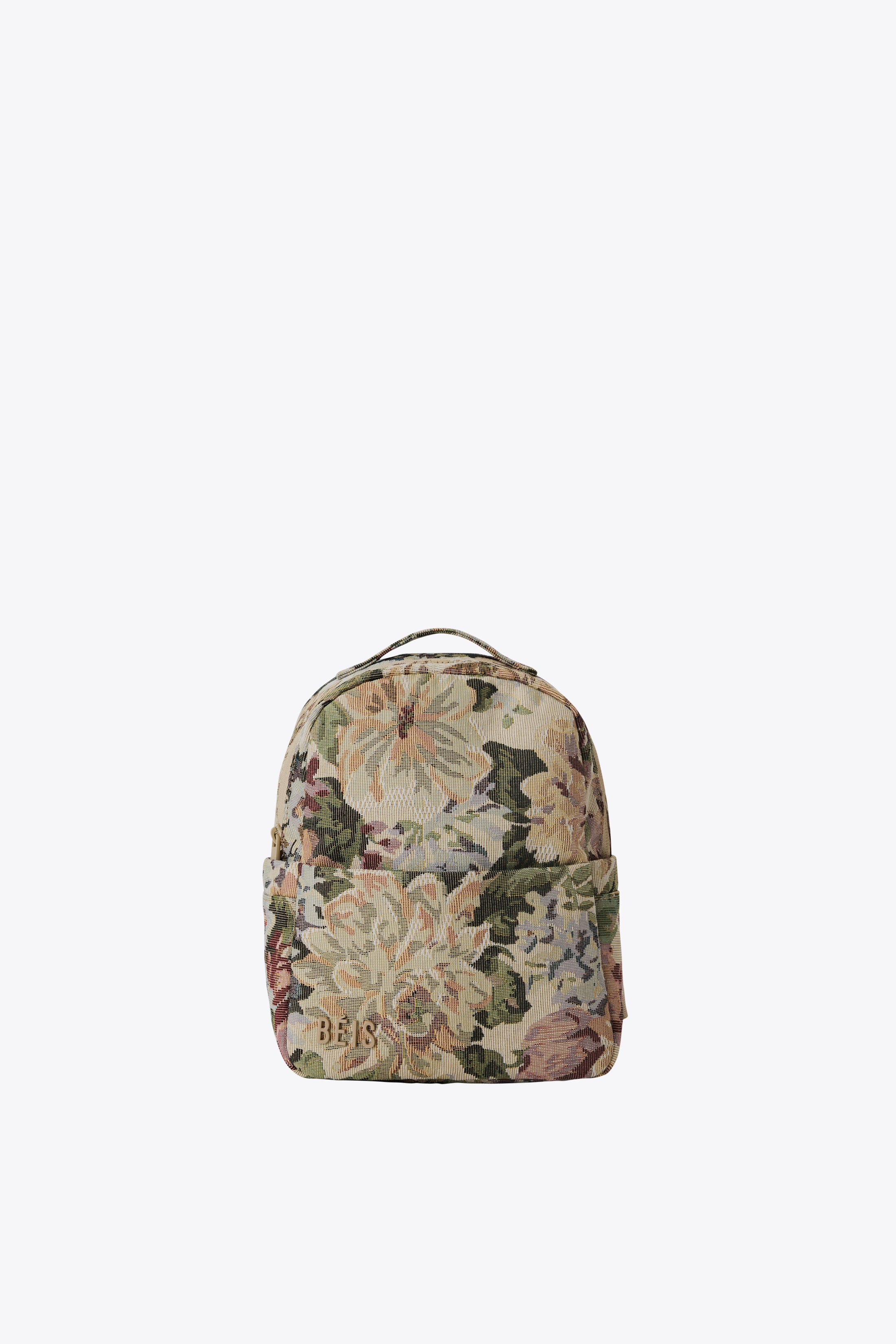 BÉIS 'The Mini Backpack' in Vintage Floral - Small Backpacks for Travel ...