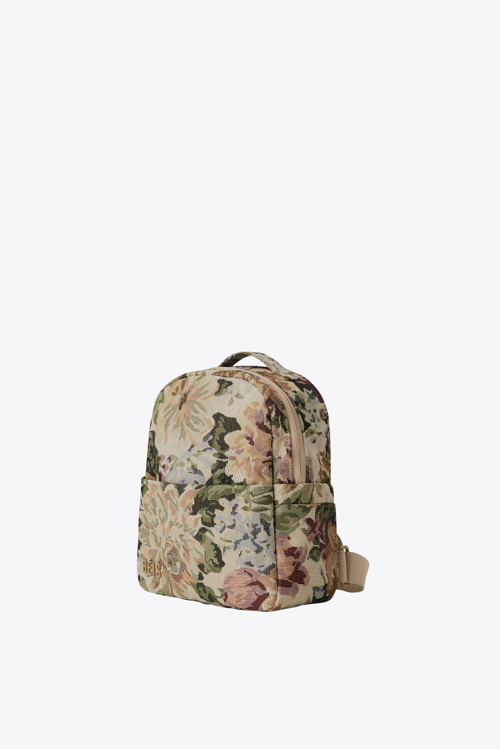 BÉIS 'The Mini Backpack' in Vintage Floral - Small Backpacks for Travel ...