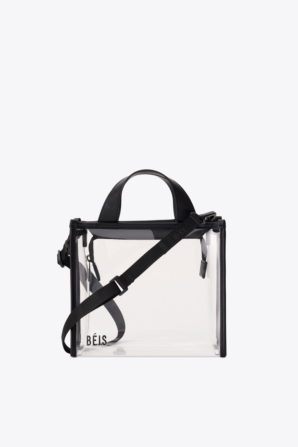 BÉIS 'The Stadium Crossbody'' in Clear with Black Trim - Small Clear ...