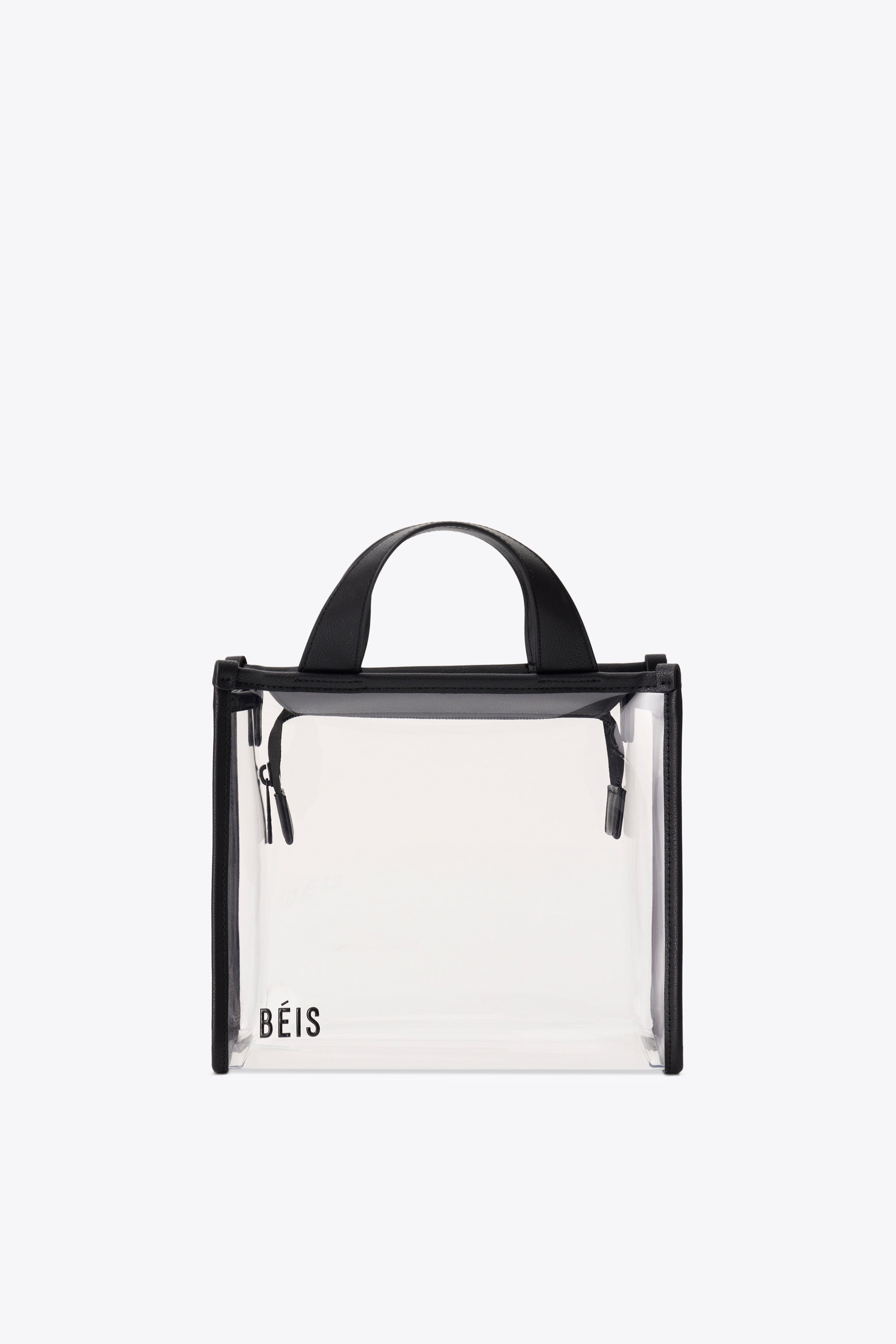 BÉIS 'The Stadium Crossbody'' in Clear with Black Trim - Small Clear ...