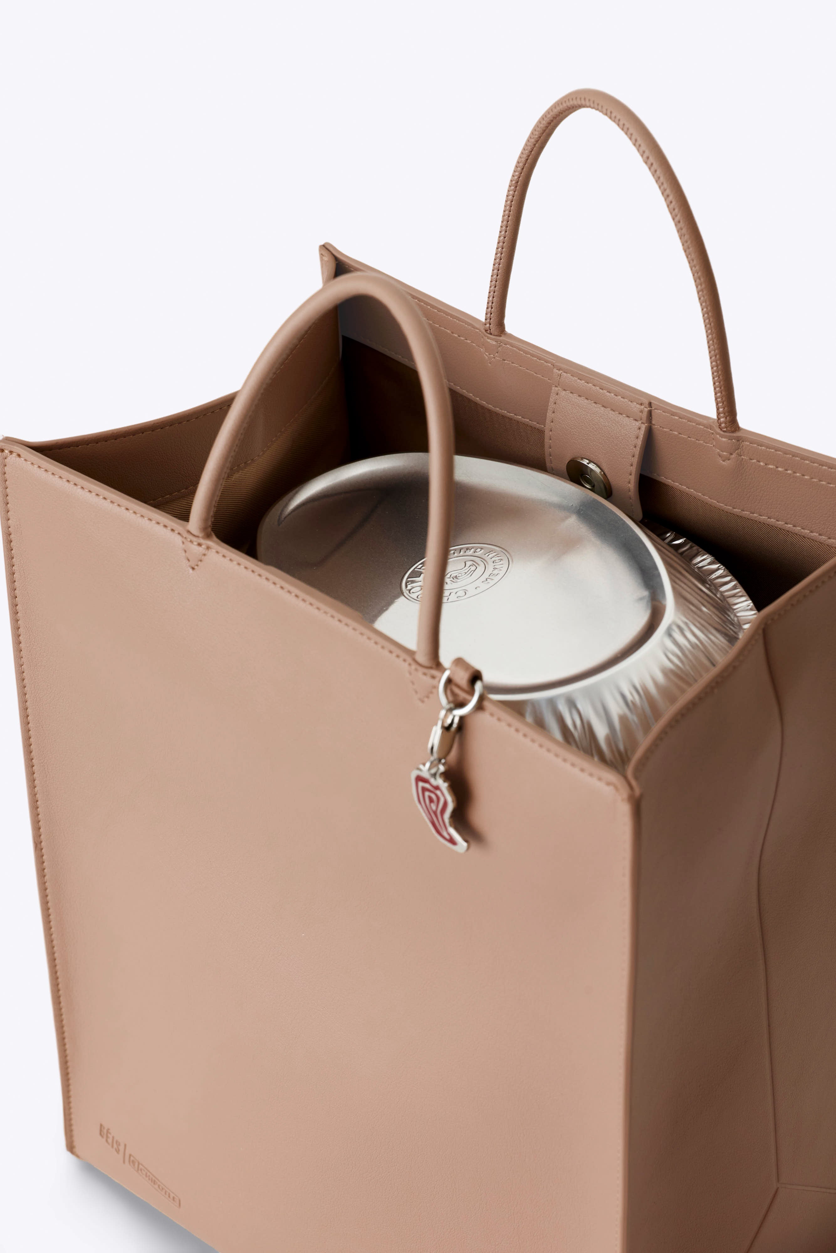 BÉIS x Chipotle 'The Take Out Bag' in Brown