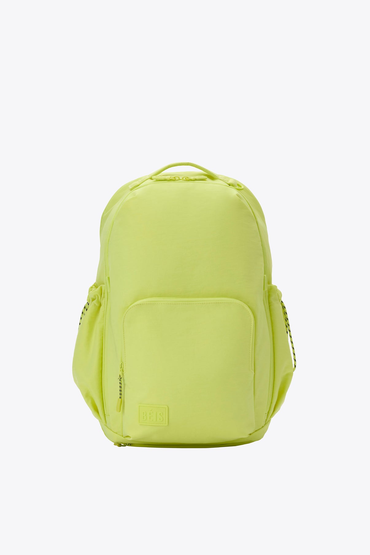 BÉIS ‘The North To South Backpack’ in Limone - Neon Gym Backpack ...