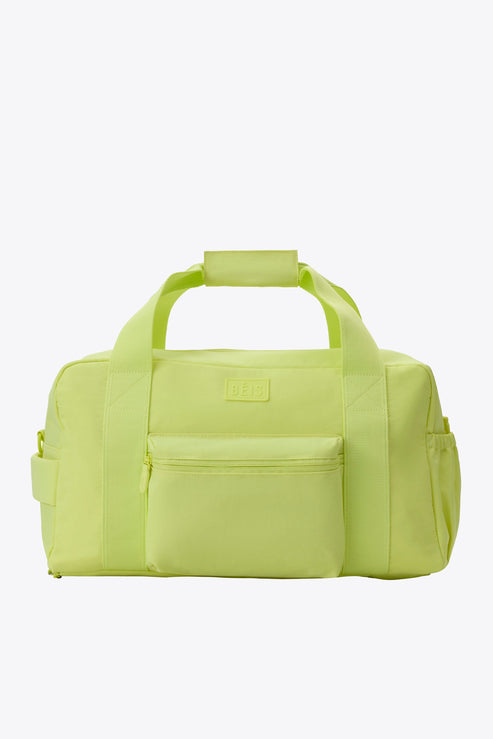 BÉIS ‘The Sport Duffle Backpack’ in Limone - Neon Gym Duffle Backpack