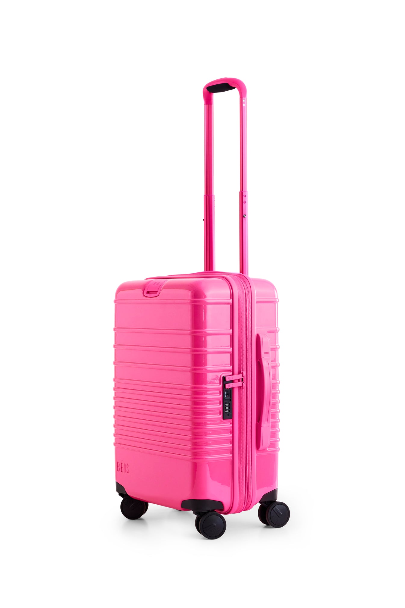 BÉIS 'The Carry-On Roller' in Barbie™ Pink - 21" Carry On Pink Luggage ...