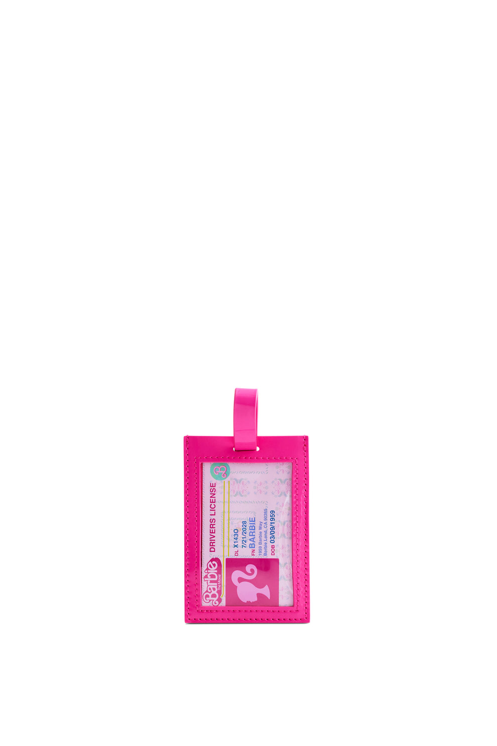 BÉIS 'The Passport & Luggage Tag Set' in Barbie™ Pink - Pink Luggage ...