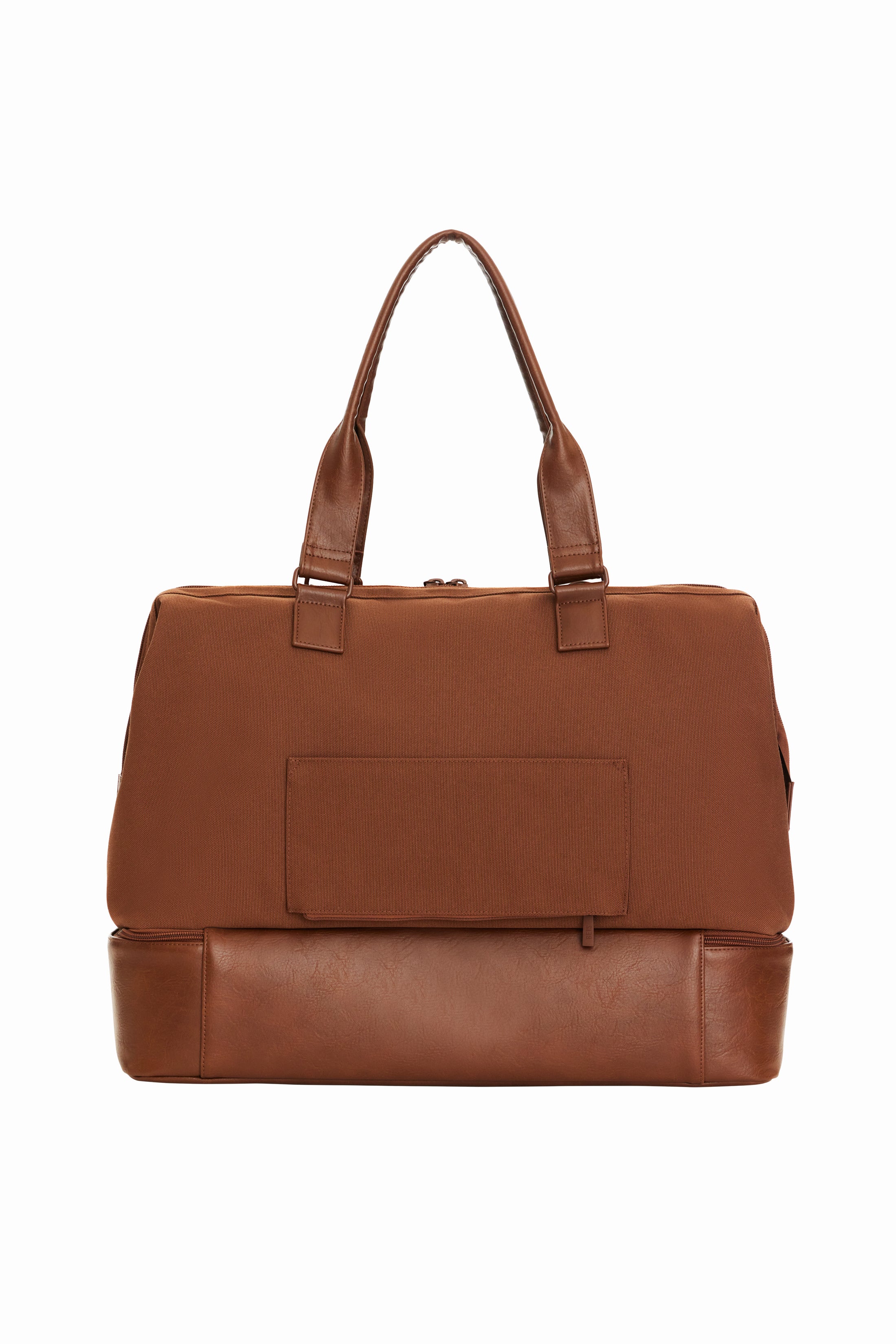 BÉIS 'The Weekender' in Maple - Brown Weekend Bag & Overnight Travel Bag