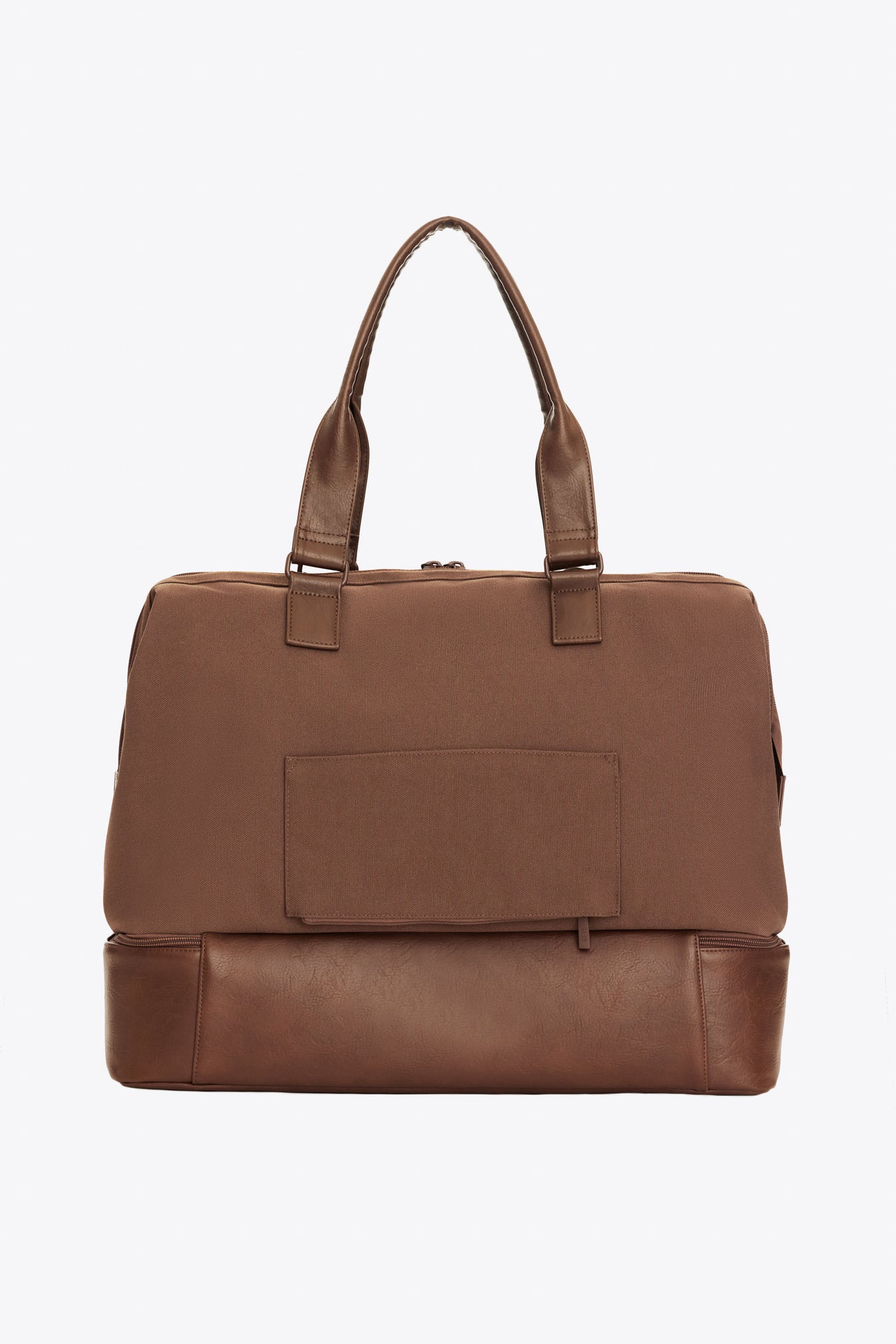 BÉIS 'The Weekender' in Maple - Brown Weekend Bag & Overnight Travel Bag