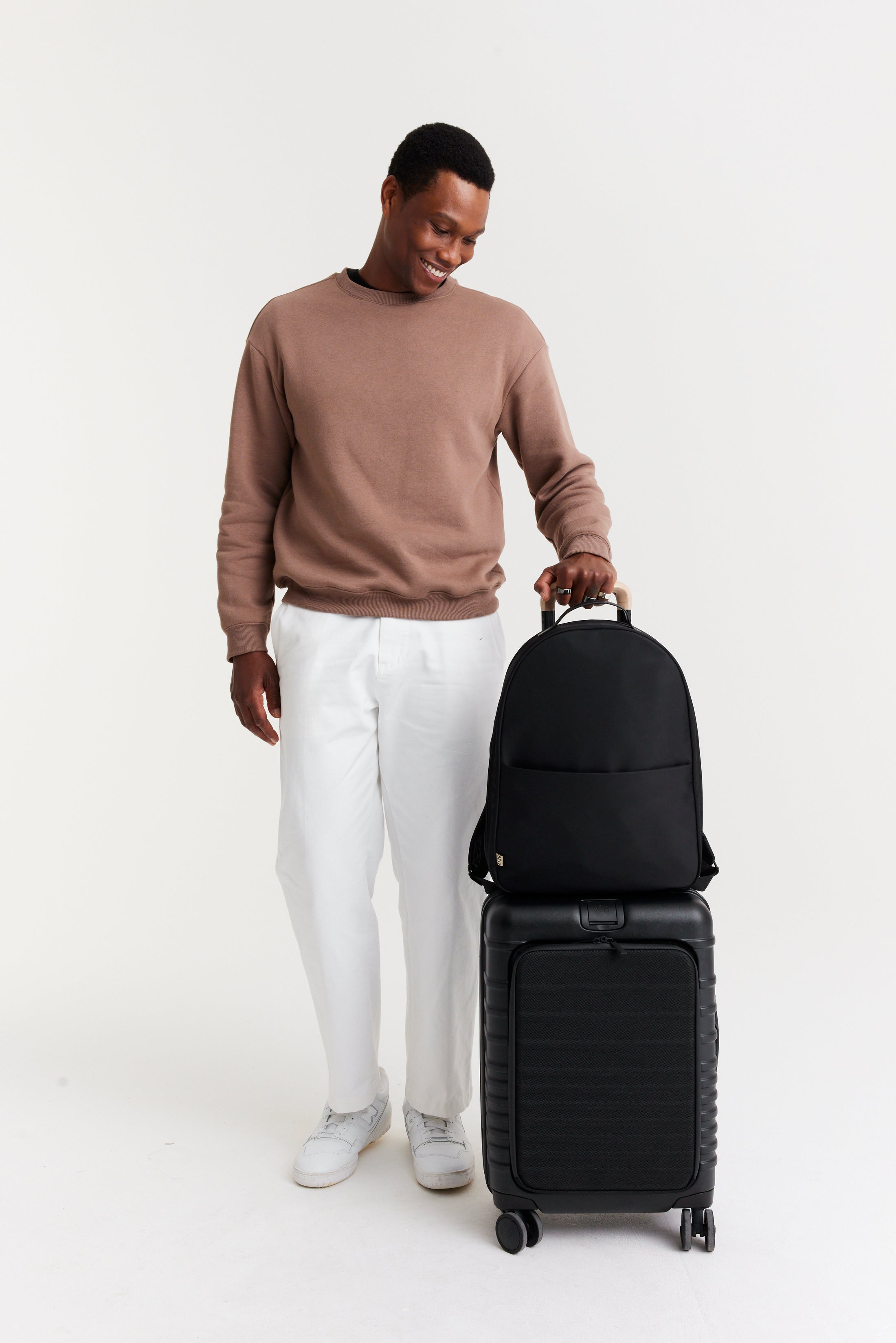 BÉIS 'The Commuter Backpack' In Black - Black Commuting Backpack For Work