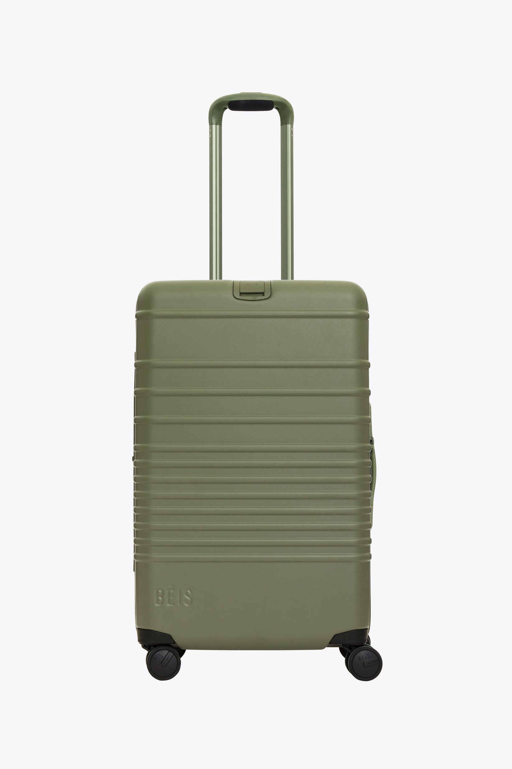 BÉIS 'The Medium Check-In Roller' in Olive - Olive Green 26" Checked ...