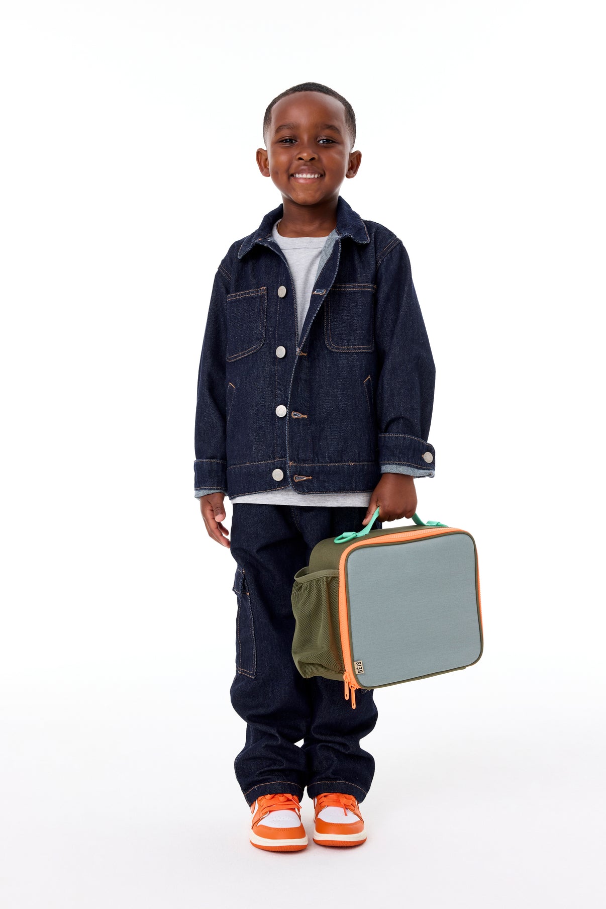 BÉIS 'The Kids Lunch Box' in Olive - Green Kids' Lunchbox For School ...