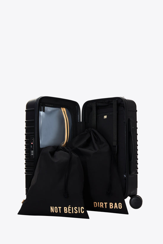 BÉIS 'The Small Carry-On Roller' in Black - Black Small Carry-On ...