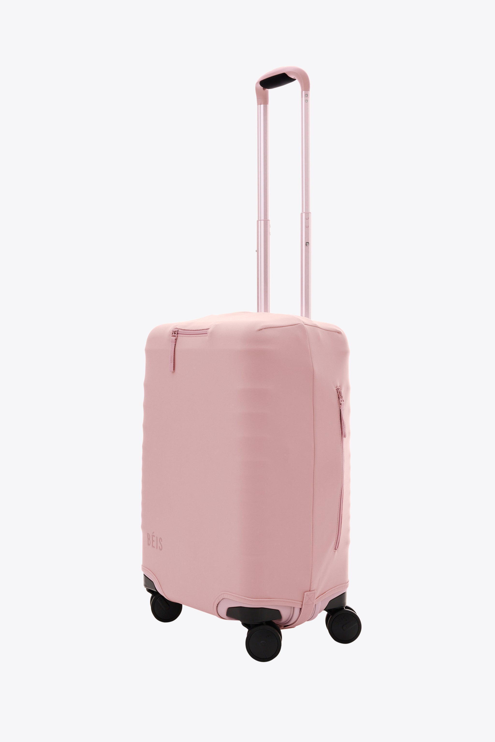 BÉIS 'The Carry-On Luggage Cover' in Atlas Pink - Pink Carry-On Luggage ...