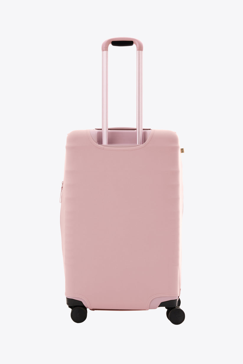 BÉIS 'The Medium Check-In Luggage Cover' in Atlas Pink - Pink 26" Check ...