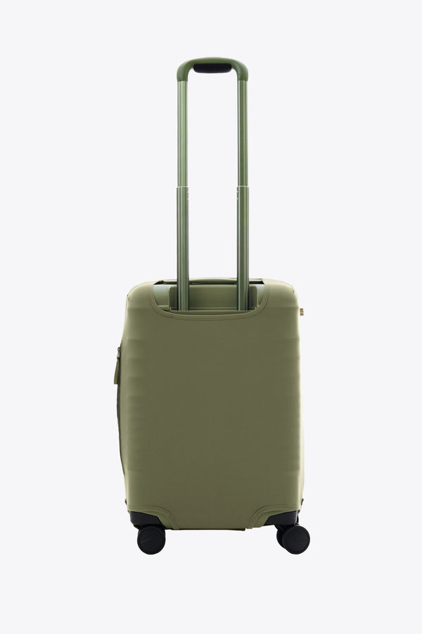 BÉIS 'The Carry-On Luggage Cover' in Olive - Green Carry-On Luggage ...