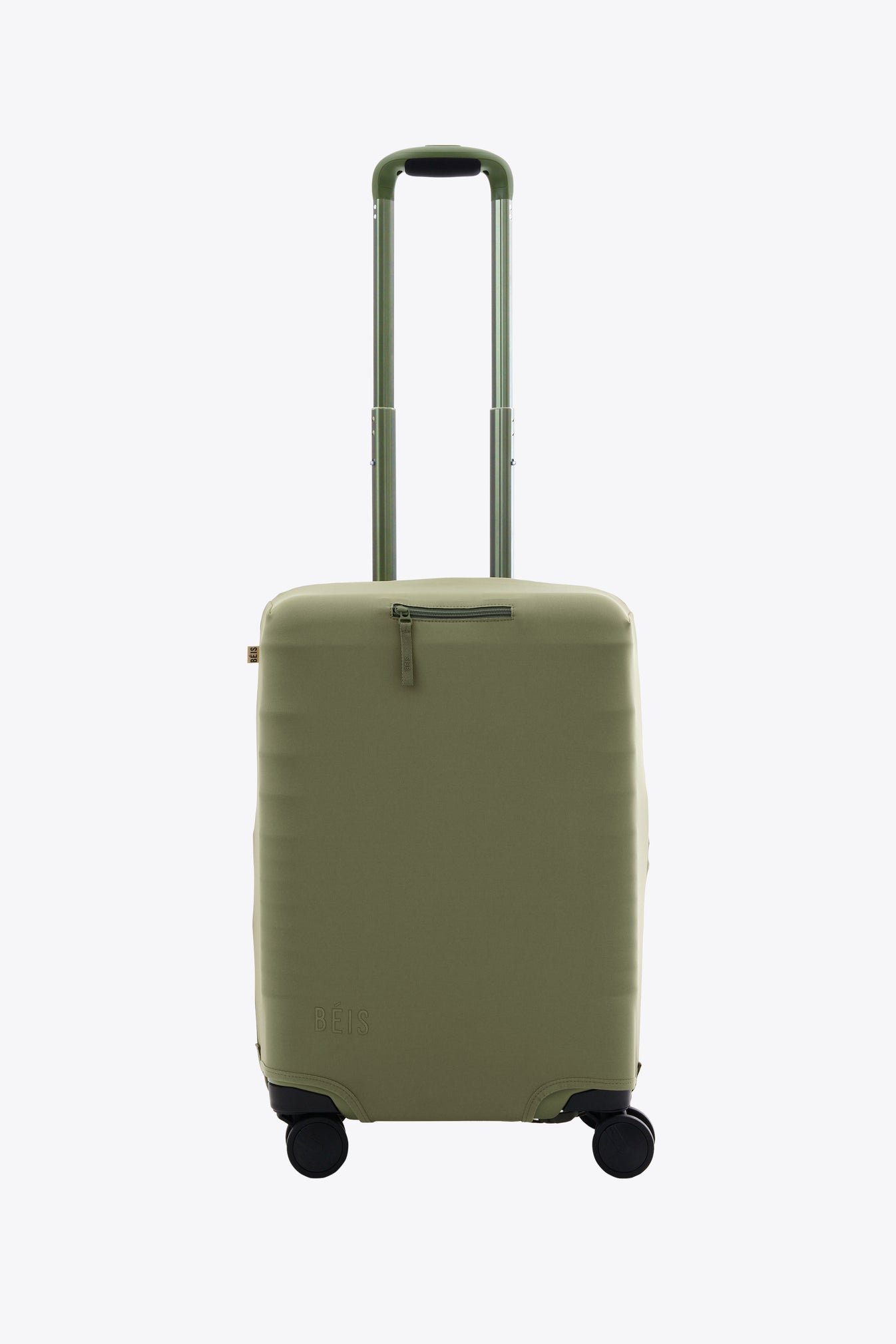 BÉIS 'The Carry-On Luggage Cover' in Olive - Green Carry-On Luggage ...