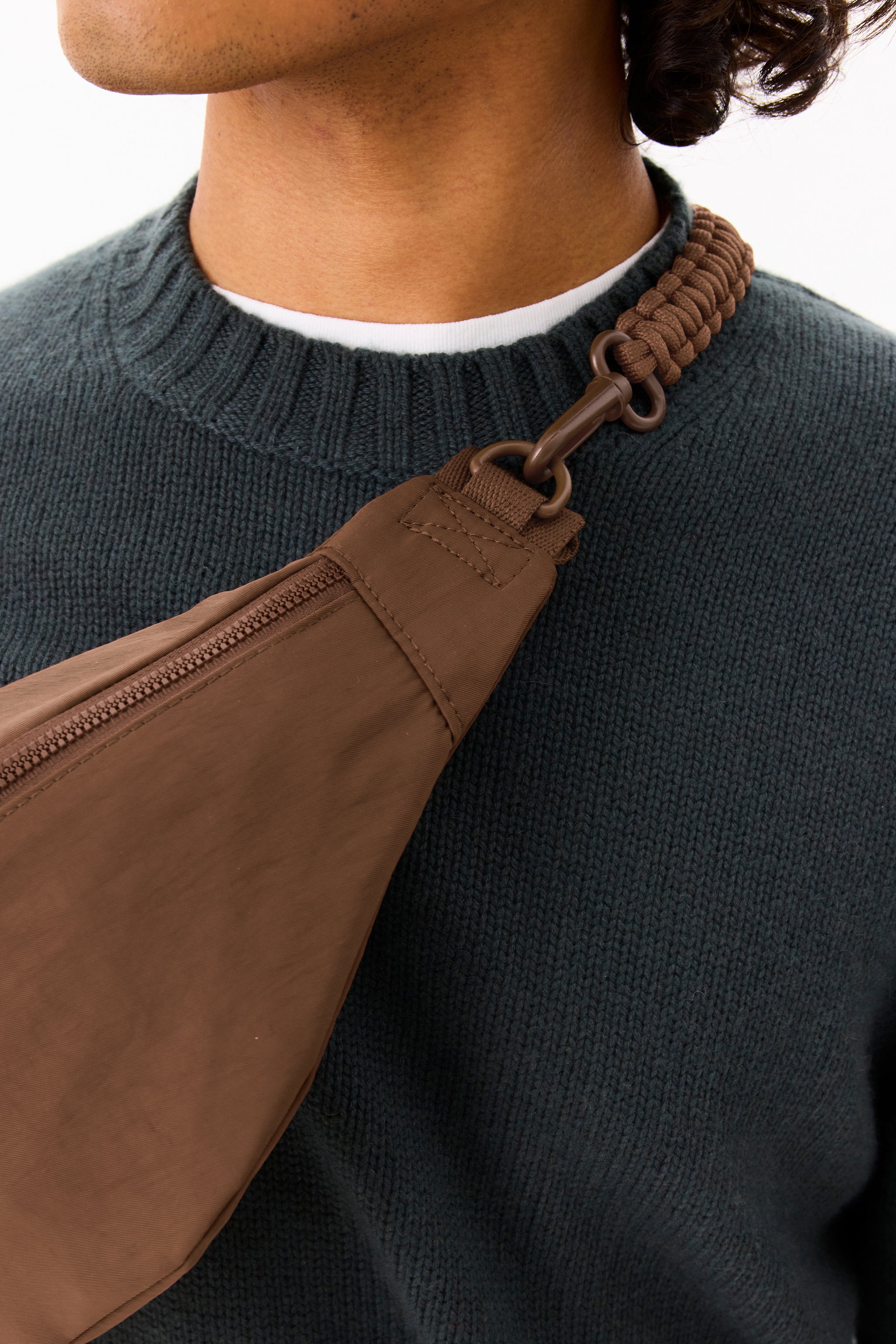 BÉIS 'The Sport Pack' in Maple - Brown Crossbody Fanny Pack & Sling Bag