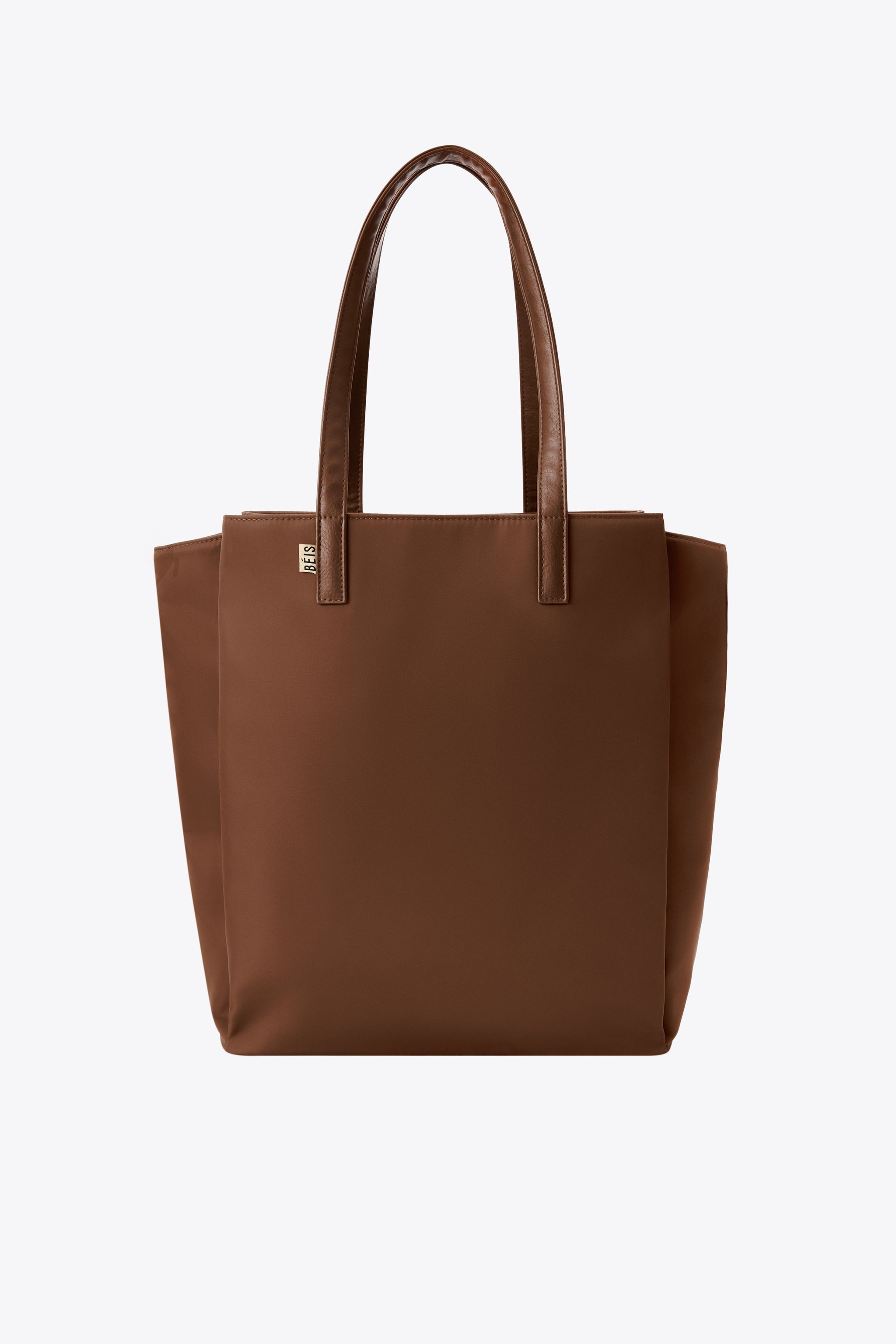BÉIS 'The Commuter Tote' in Maple - Brown Commuter Tote For Work & Travel