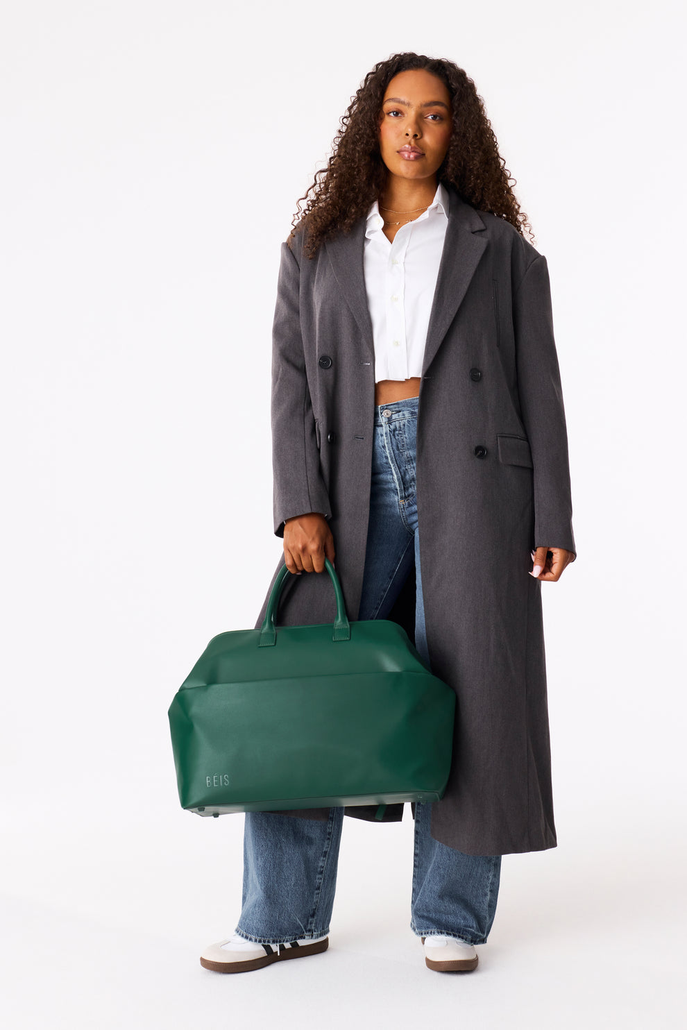 BÉIS 'The Wicked Weekender' in Wicked Green - Green Weekender Bag ...