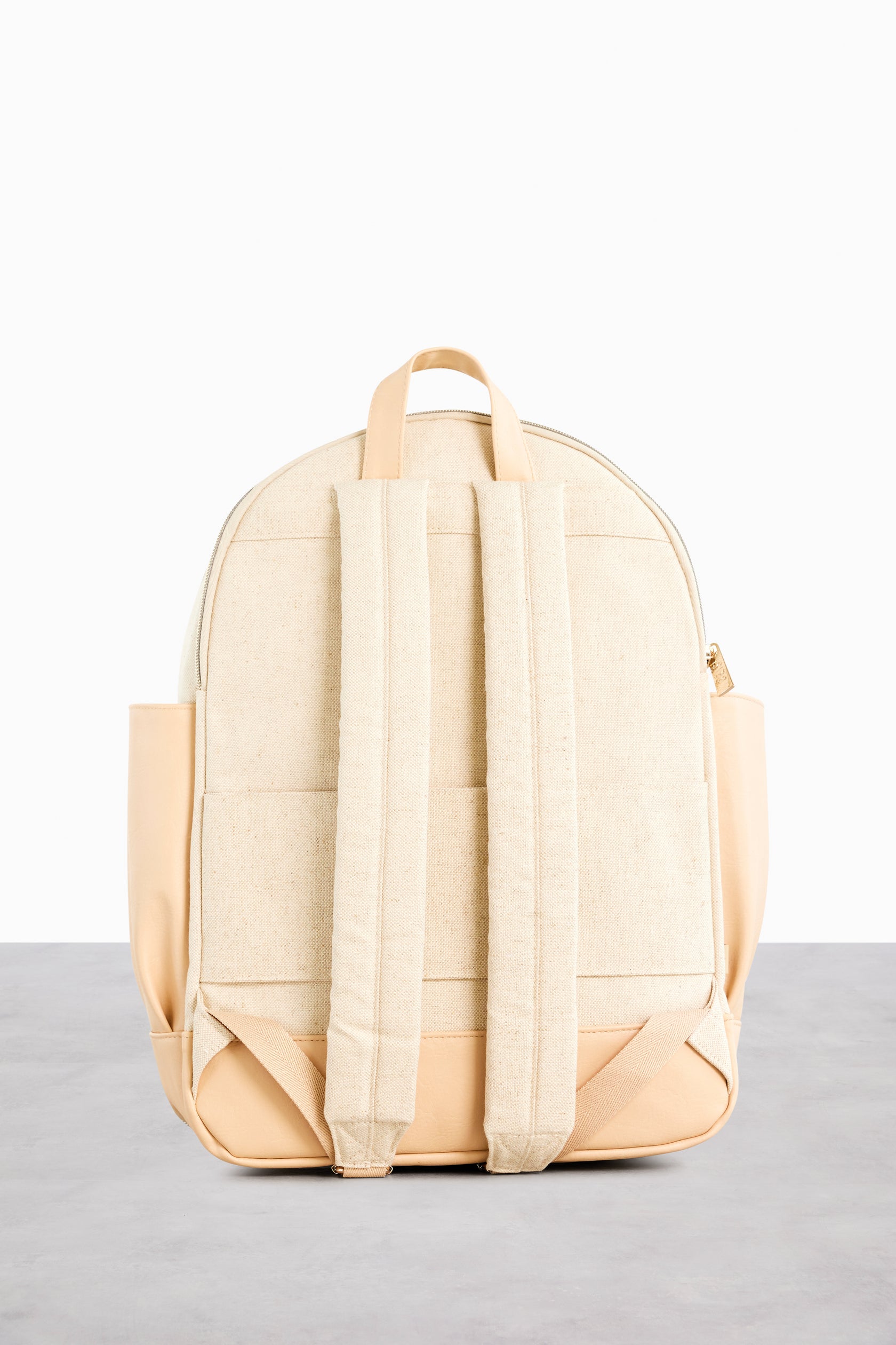 BÉIS 'The Backpack' in Beige - Beige Carry-On Travel Backpack & Laptop ...