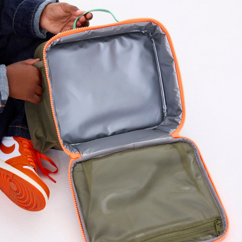 BÉIS 'The Kids Lunch Box' in Olive - Green Kids' Lunchbox For School ...