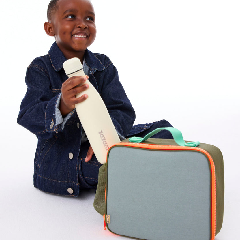 BÉIS 'The Kids Lunch Box' in Olive - Green Kids' Lunchbox For School ...