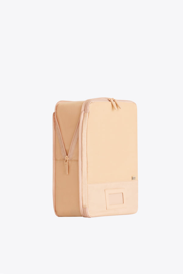 BÉIS 'The Compression Packing Cubes 4pc' in Beige - 4 Piece Set Of ...