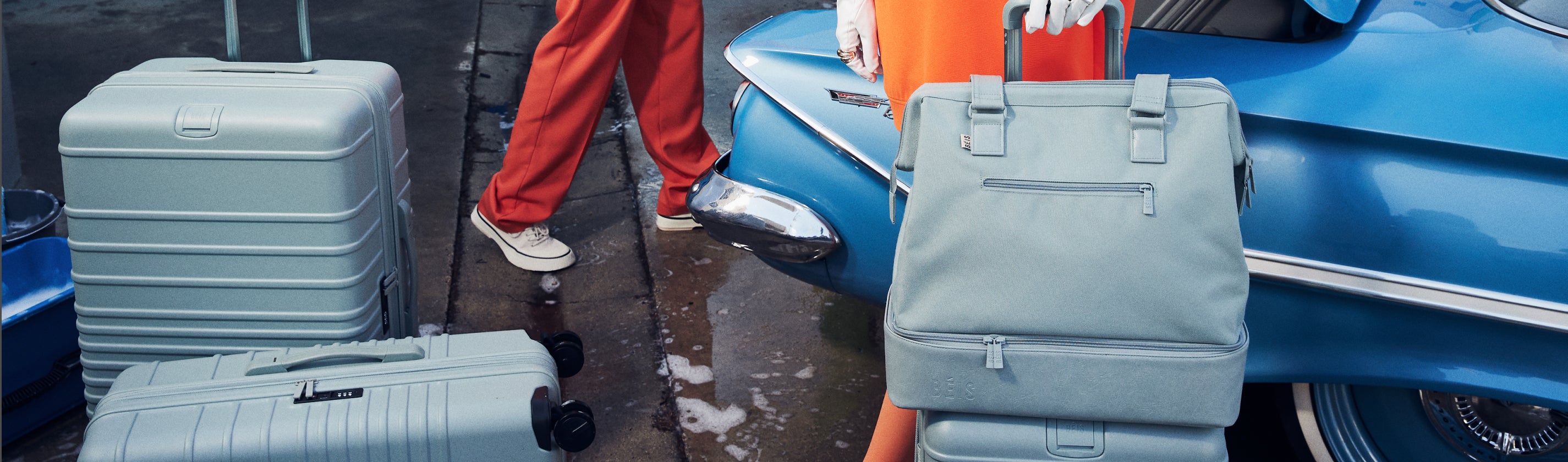 The Slate Collection - Slate Luggage & Work Totes