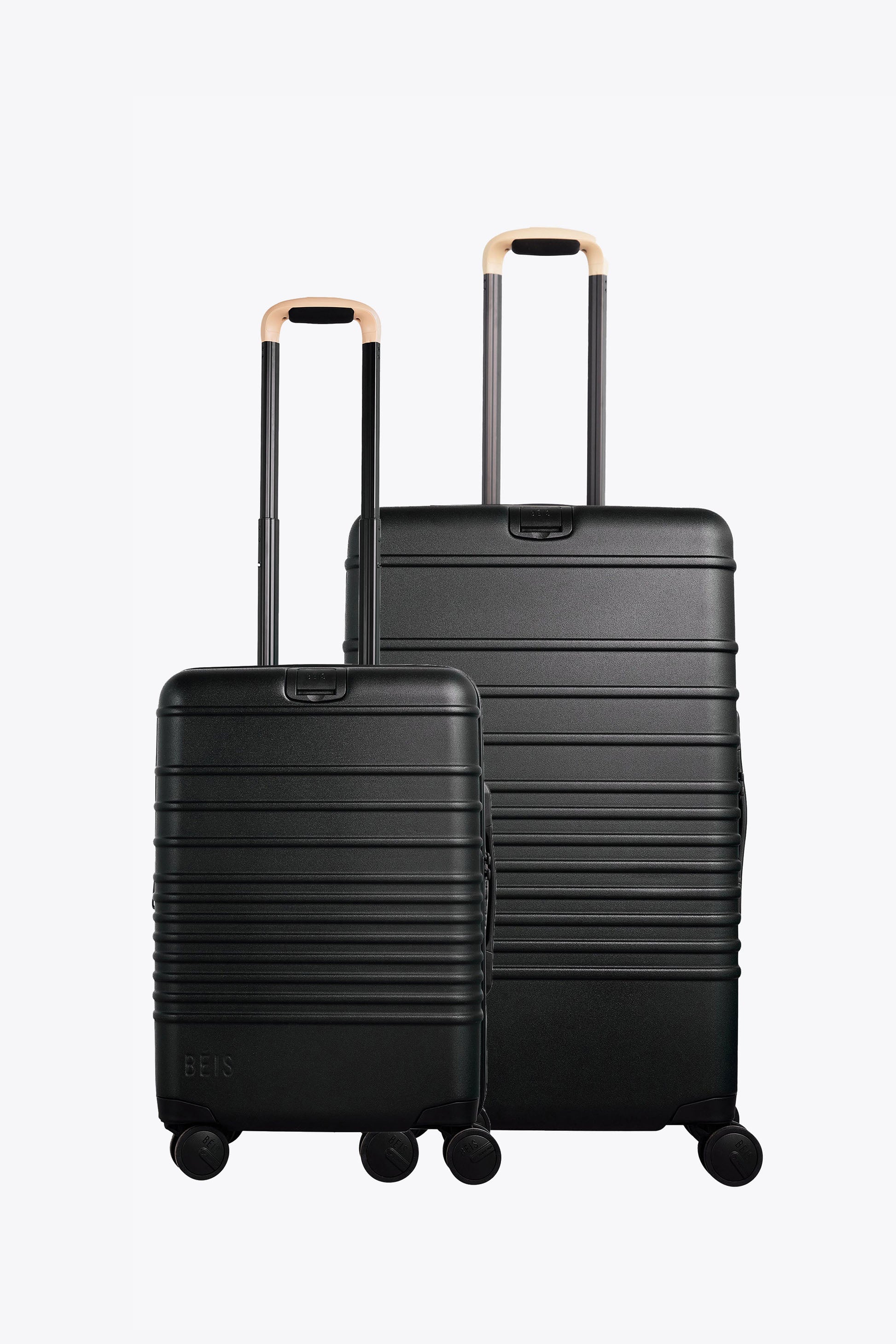 BÉIS 'The Medium Luggage Starter Set' in Black - 21" Carry-on Roller ...