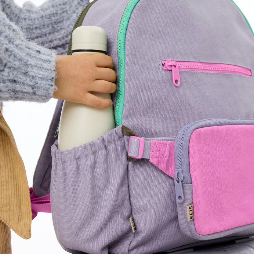 BÉIS 'The Kids Backpack' in Lavender - Lavender Kids Backpack for ...