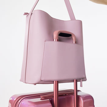 BÉIS 'The Wicked Tote' in Wicked Pink - Sleek Pink Tote Bag for Work ...
