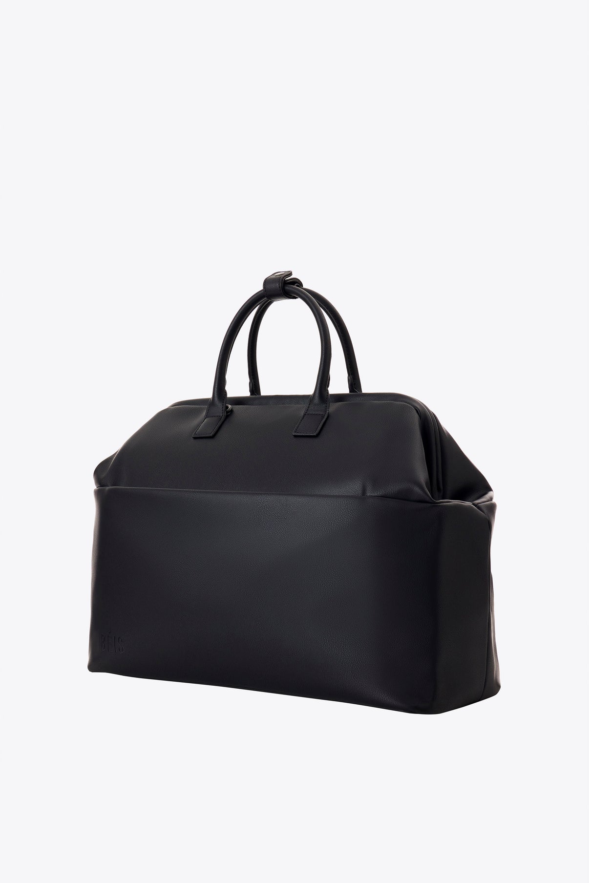 BÉIS 'The Wicked Weekender' in Black - Black Weekender Bag & Overnight ...