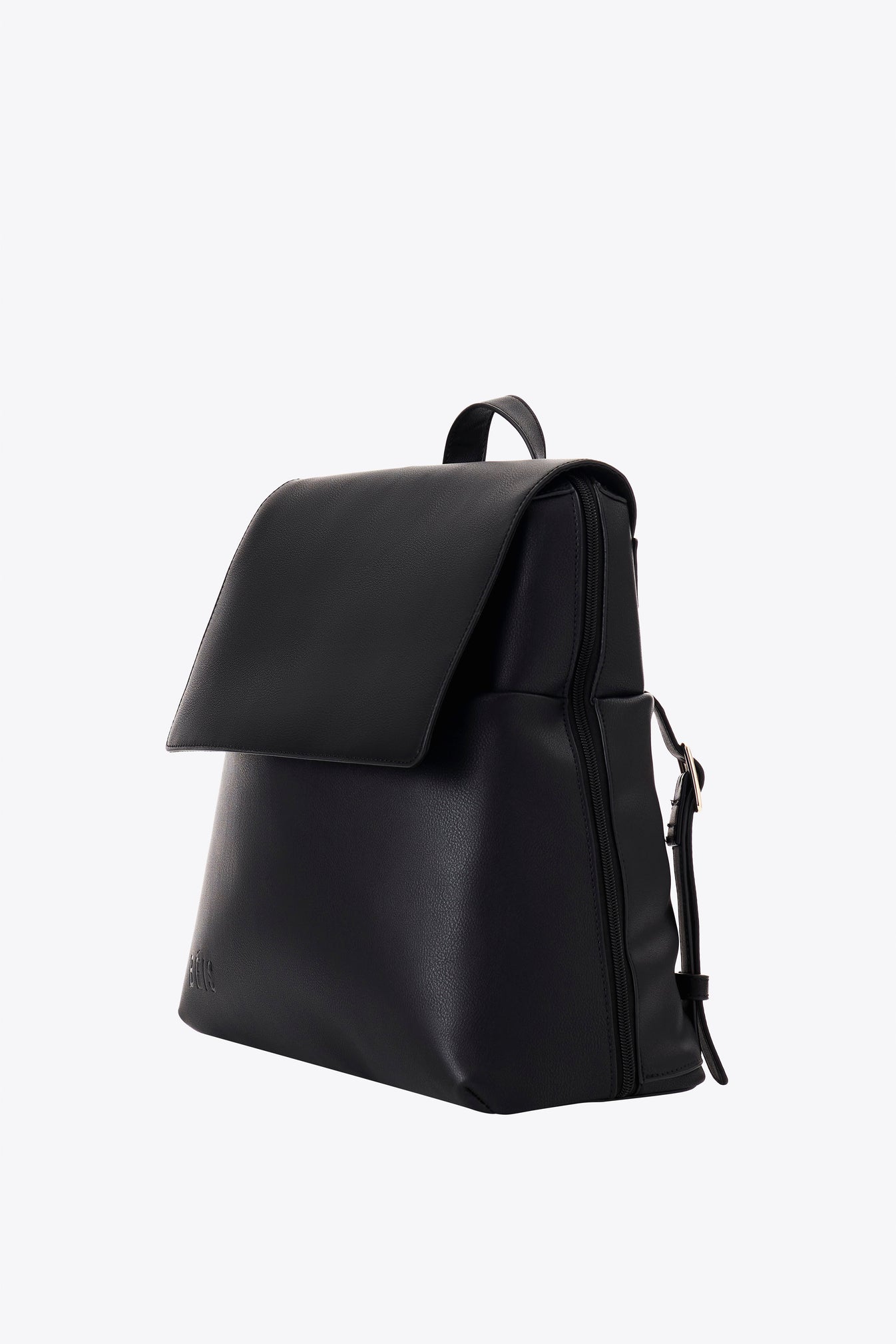 BÉIS 'The Wicked Backpack' in Black - Small Black Backpack for Work ...