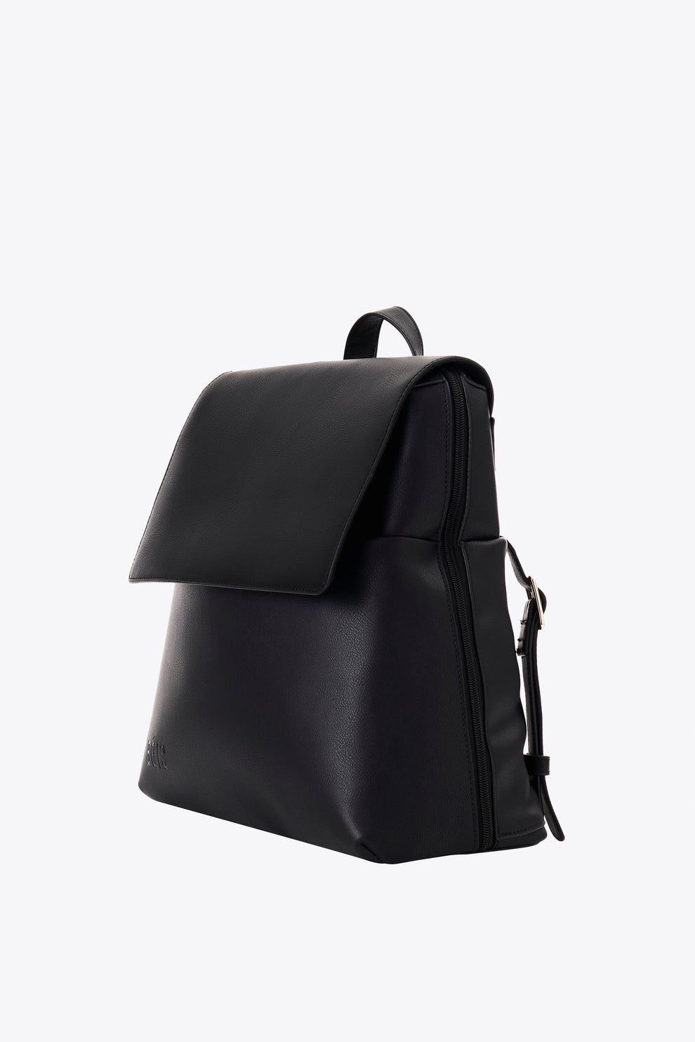BÉIS 'The Wicked Backpack' in Black - Small Black Backpack for Work ...