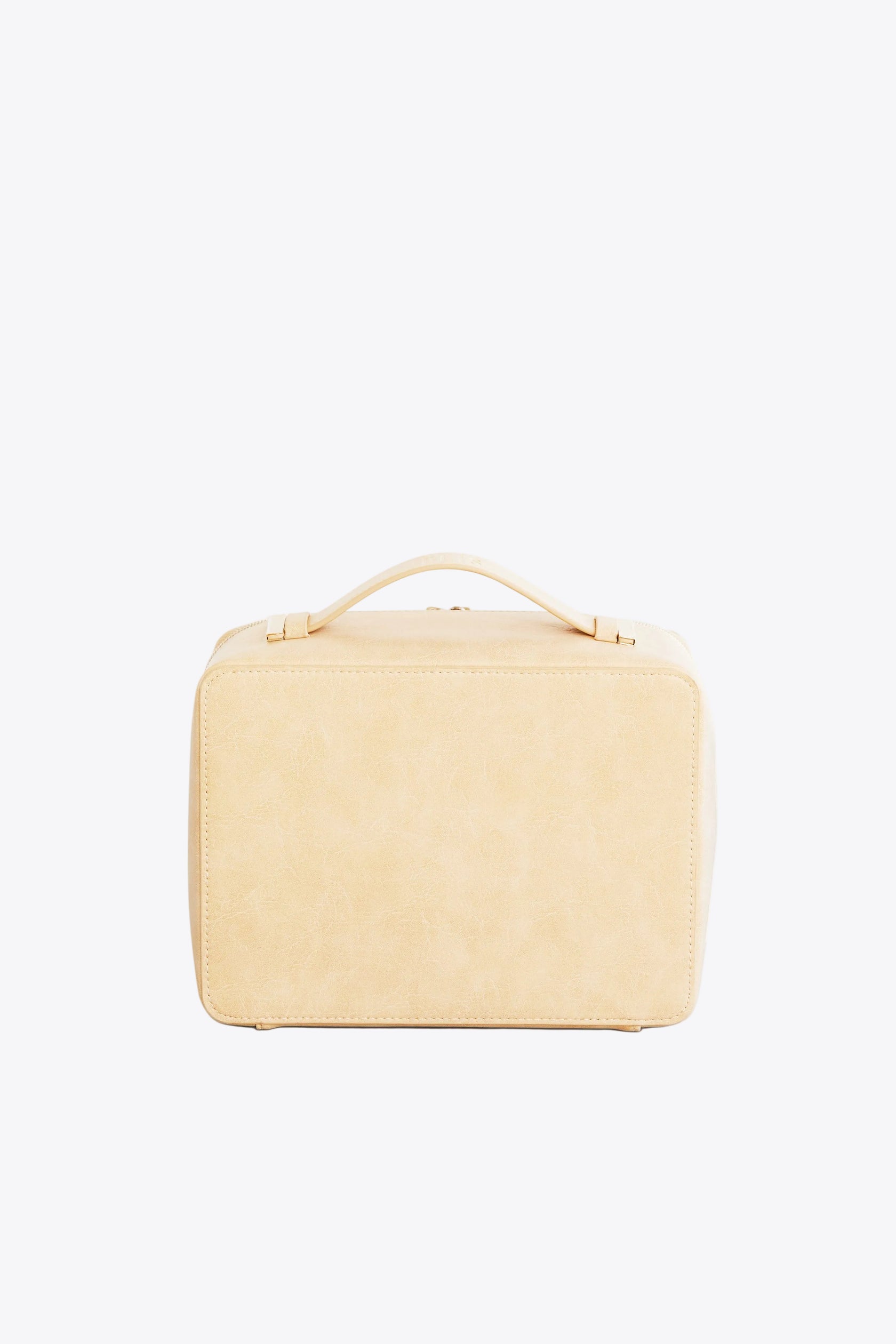 BÉIS 'The Cosmetic Case' in Beige - Makeup Organizer & Makeup Travel Case
